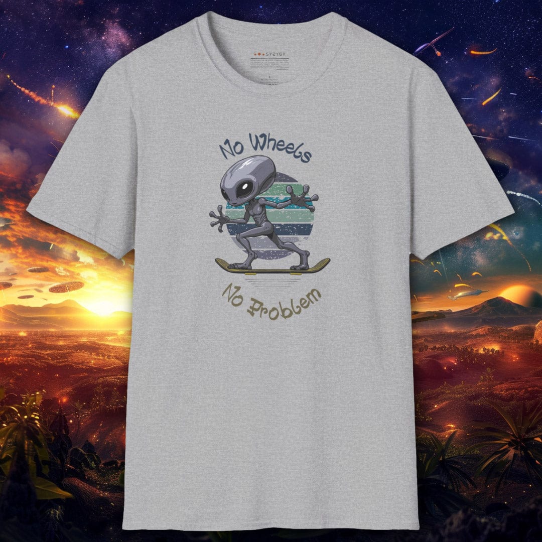 No Wheels No Problem T-shirt – Syzygy - Beyond the Horizon®